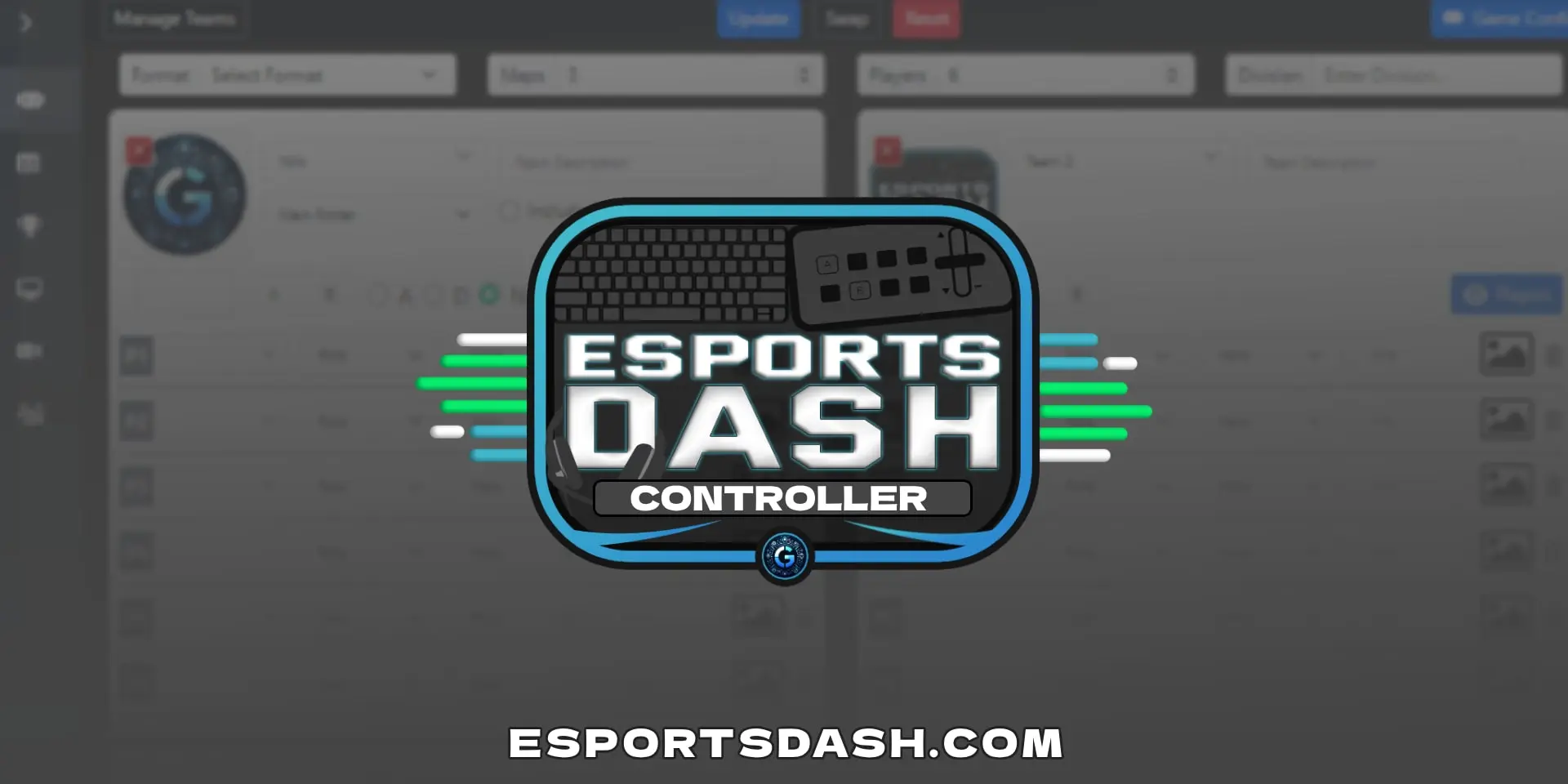 Esports Dash - LiveStream Production Scoreboard Tool