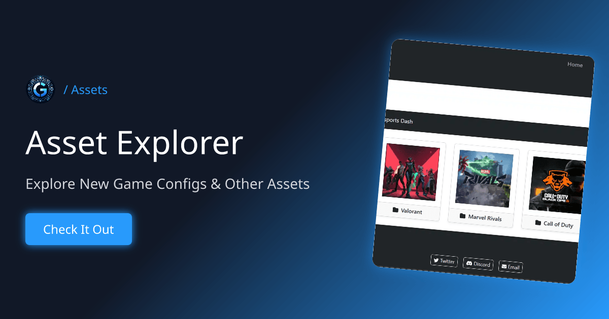 Asset Explorer - EsportsDash